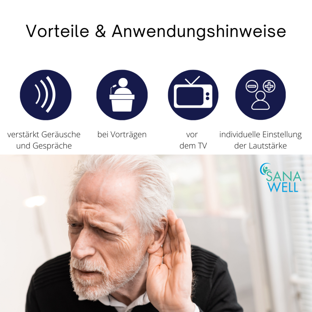 Hörverstärker | Super Mini Ear | Geräuschverstärker